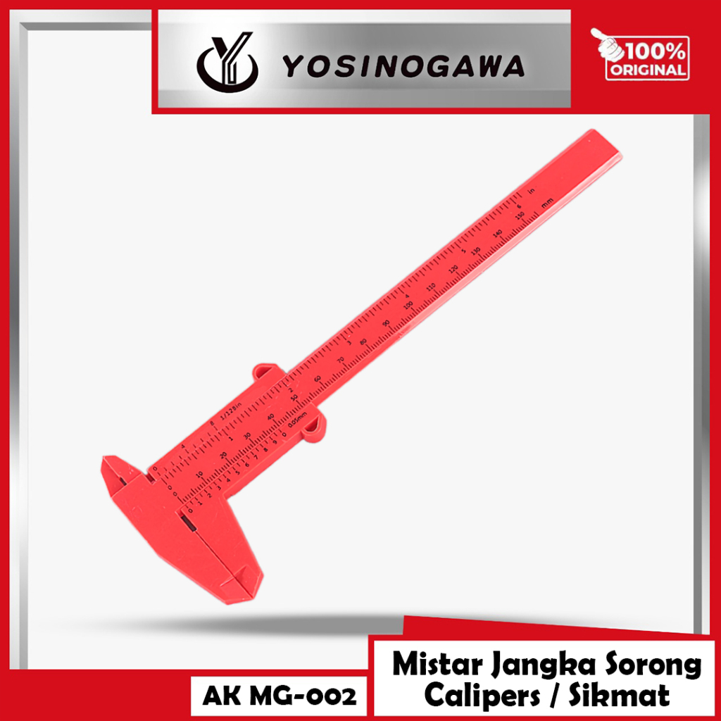 Jual YOSINOGAWA - Penggaris Sketmat Sigmat / Jangka Sorong Vernier ...