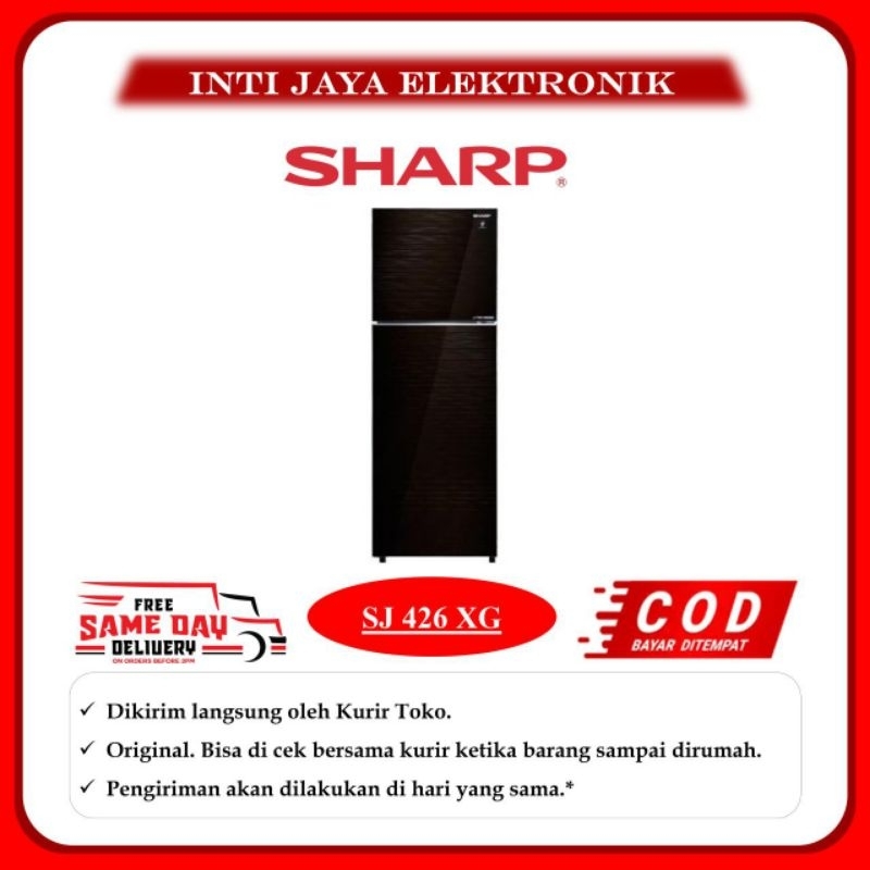 Jual SJ246XG KULKAS SHARP SJ 246 XG 2 PINTU SJ246 SJ 246XG | Shopee ...