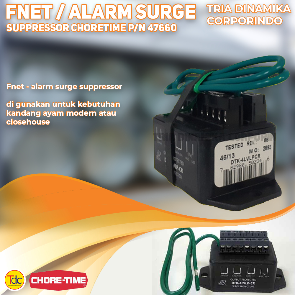 Jual Fnet / Alarm Surge Suppressor Choretime - Alat Ternak Kandang Ayam ...