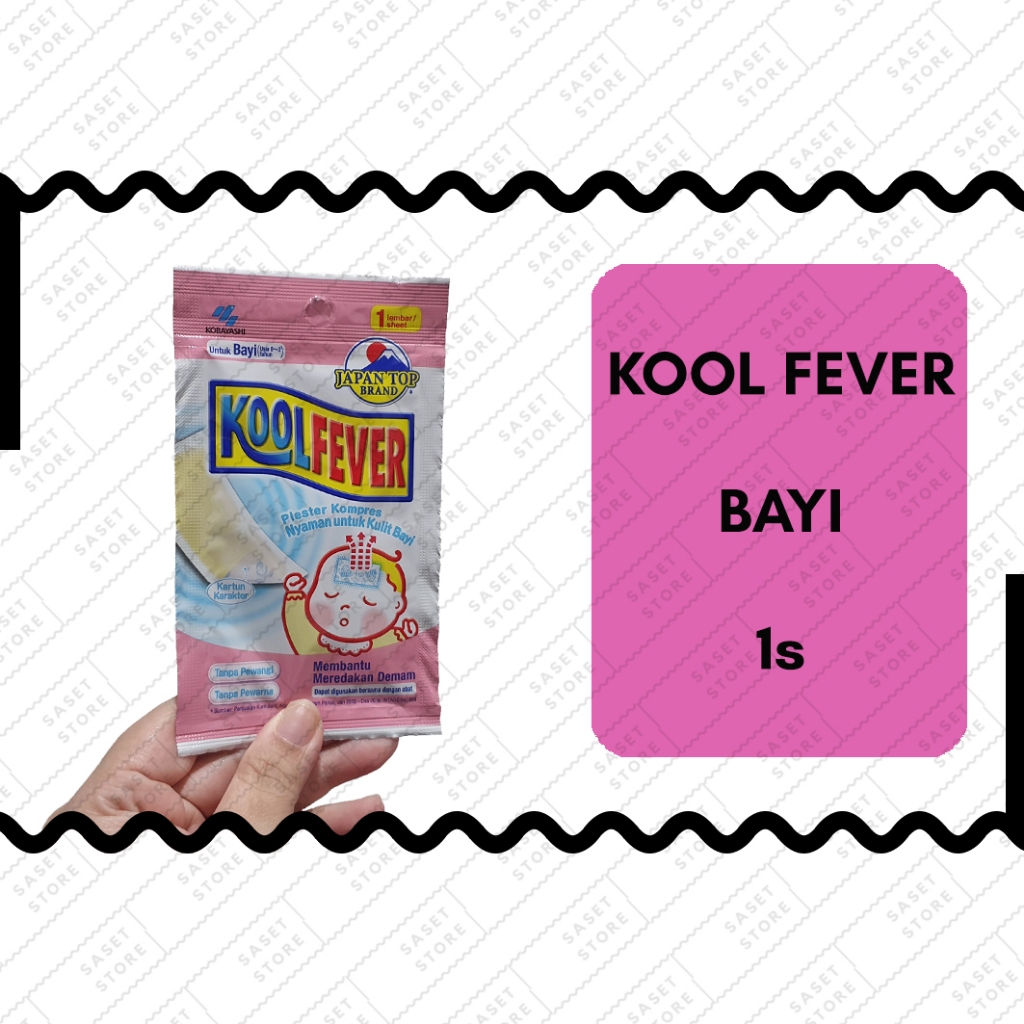 Jual Koolfever Bayi 1s Sachet Plester Kompres Demam | Shopee Indonesia