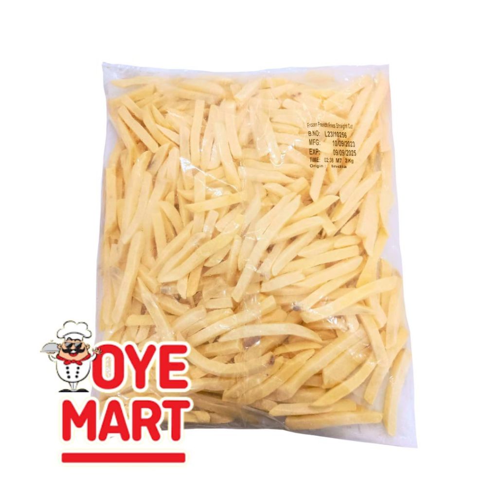 Jual GOGO FRIES STRAIGHT CUT 2 KG/KENTANG GORENG/FRENCH FRIES | Shopee ...