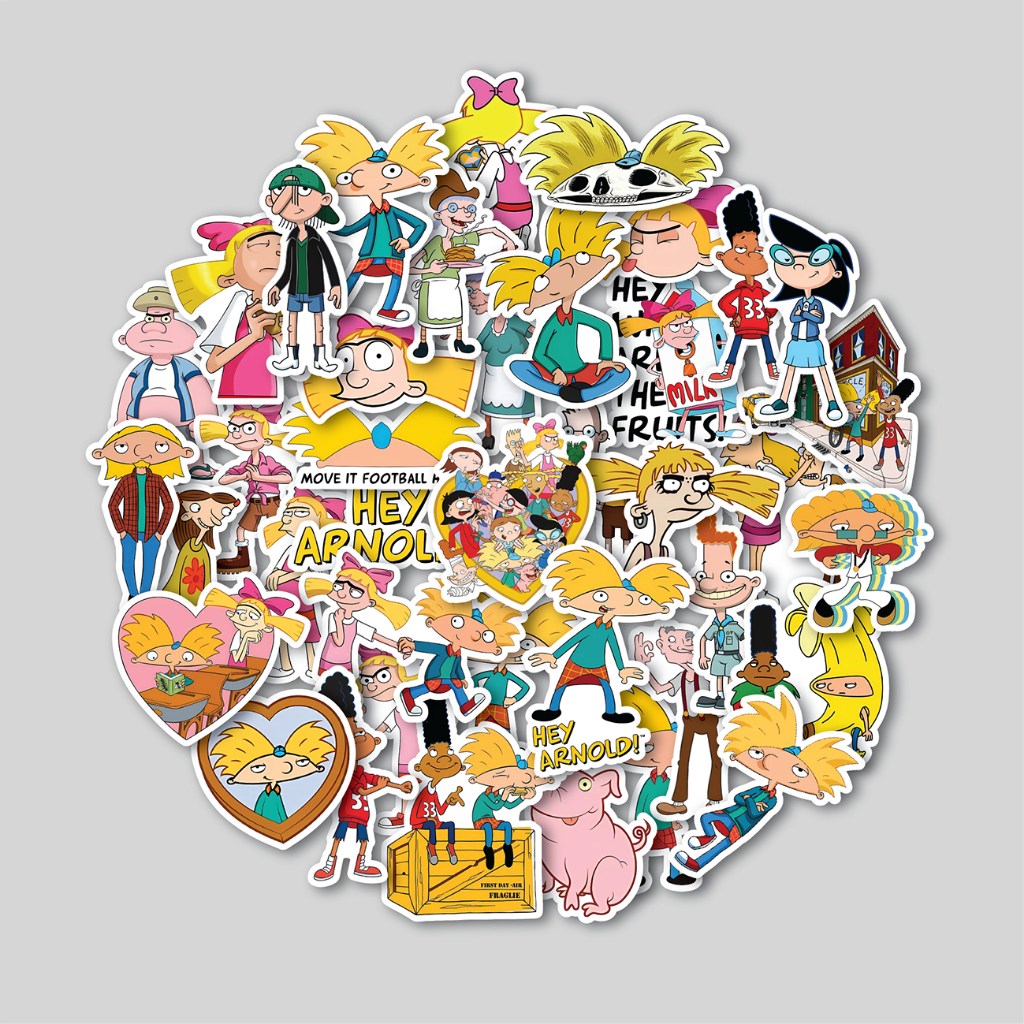 Jual Sticker Pack Hey Arnold 2 Sticker Tumbler Stiker Laptop Koper