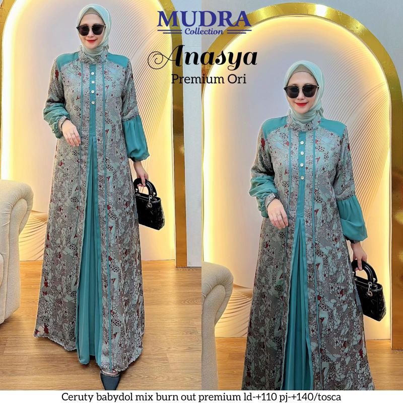 Jual Anasya Maxi Dress Premium | Shopee Indonesia
