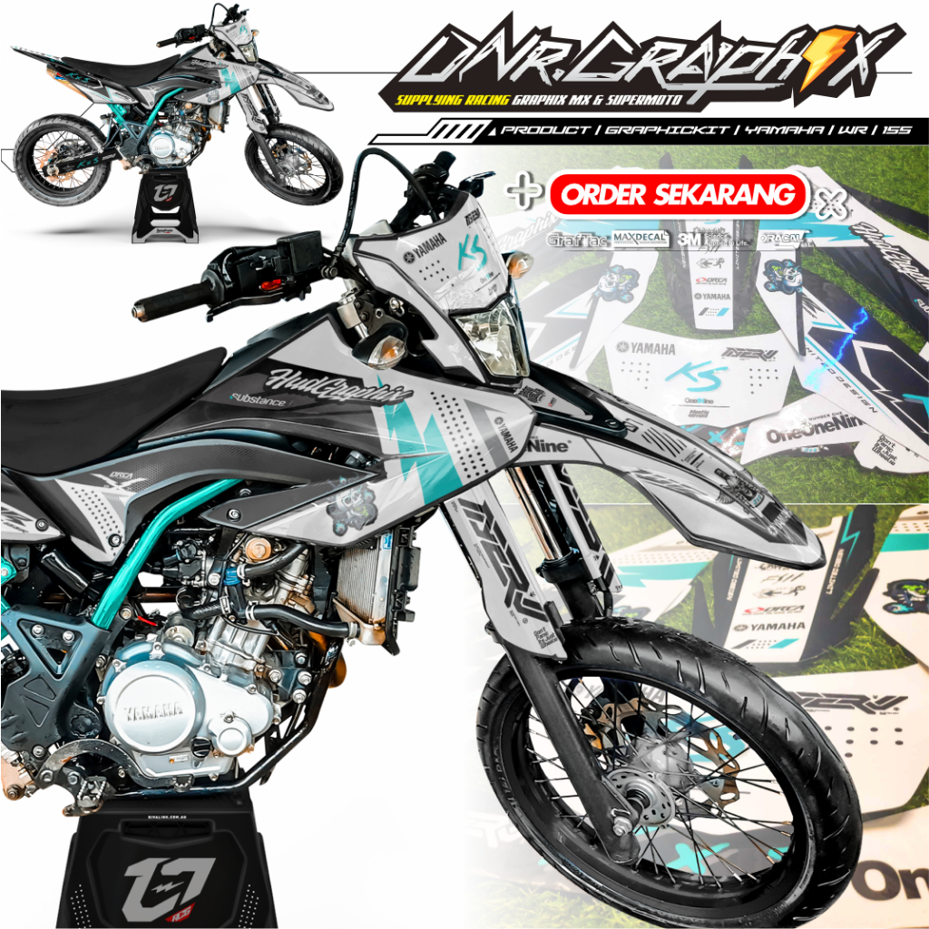Jual TOSCA GRAPHIX SERIES V.1 Custom Decals KLX, DTX , WR, CRF ...