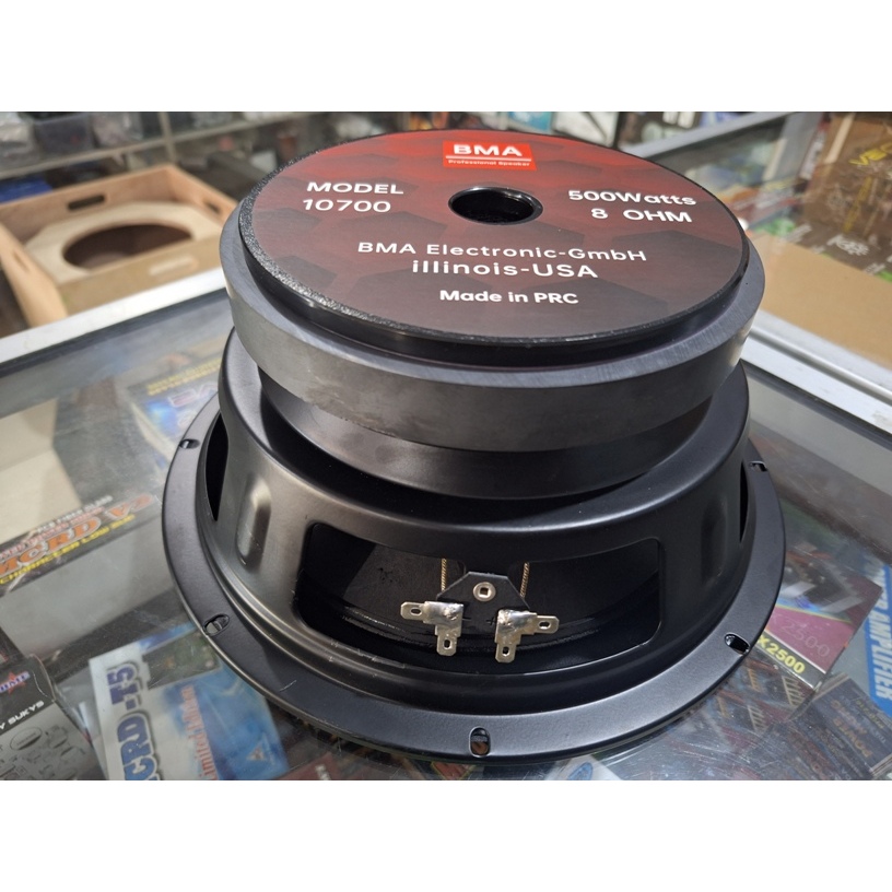 Jual PROFESIONAL LOAD SPEAKER BMA 10700 500W MID LOW 10 INCH SPOOL ...