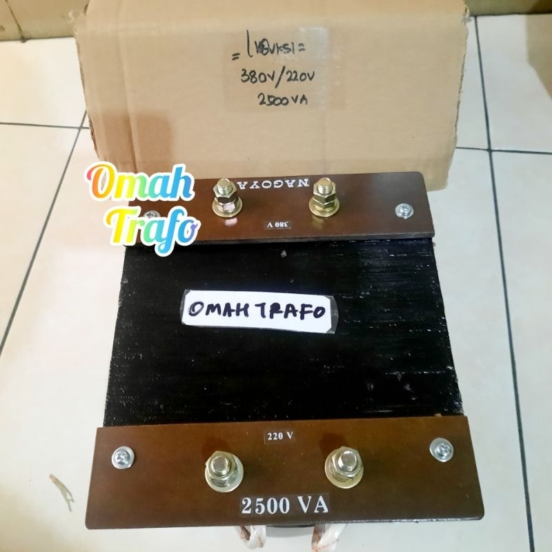 Jual trafo step up down induksi travo isolasi 2500 va 380v / 220v | Shopee Indonesia