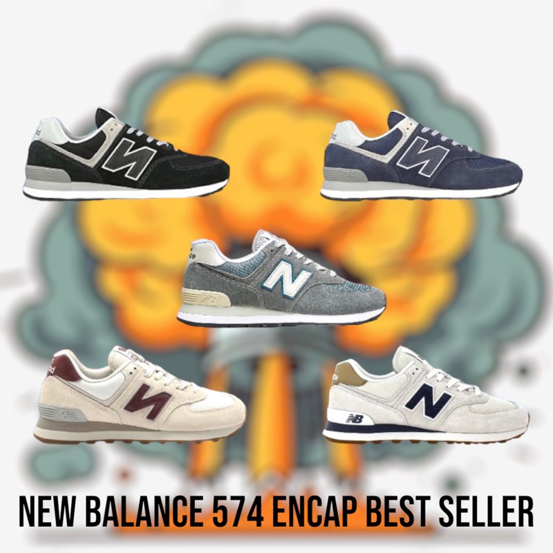 Jual Nb 574 New Balance 574 Encap Classic Series | Shopee Indonesia