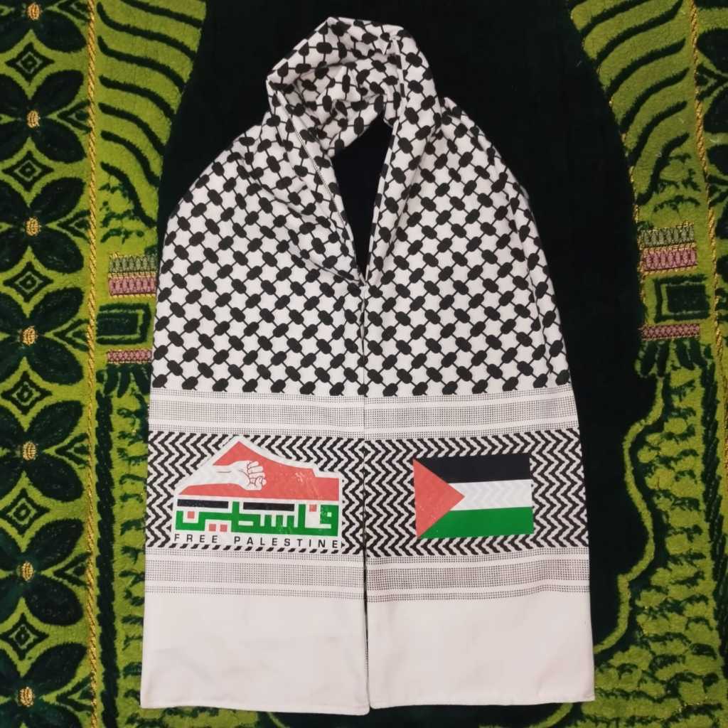 Jual Syal Palestina Motif Bendera palestina scraf palestina | Shopee ...
