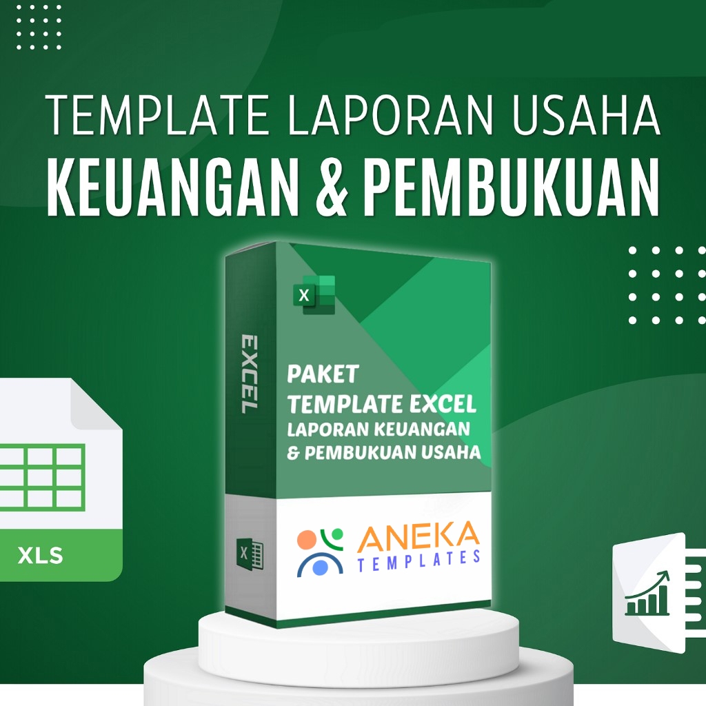 Jual Template Excel Laporan Akuntansi Keuangan - Stok Opname - Laba Rugi - Inventory - Neraca ...