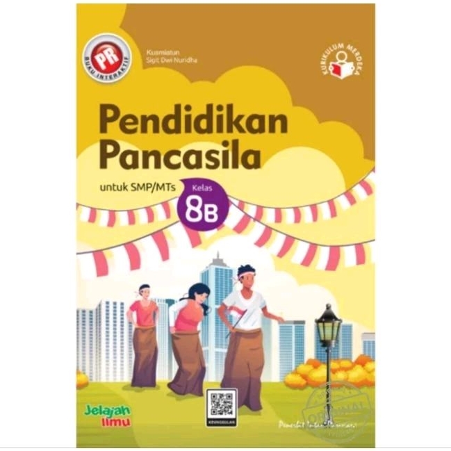Jual Buku PR / LKS Pendidikan Pancasila PPKN SMP kelas 8, VIII semester 2 kurikulum merdeka ...