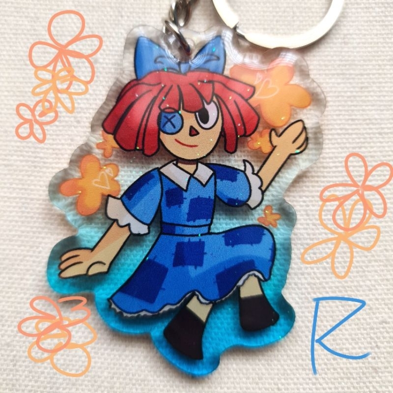 Jual Keychain epoxy glitter - The Amazing Digital Circus (TADC ...