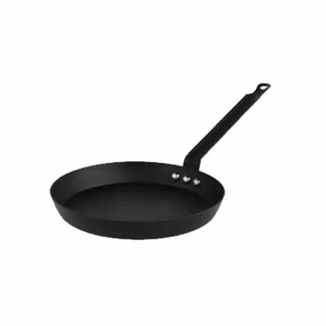 Jual Bima Chefs Crepe Pan Black Steel Frying Pan Penggorengan Anti ...