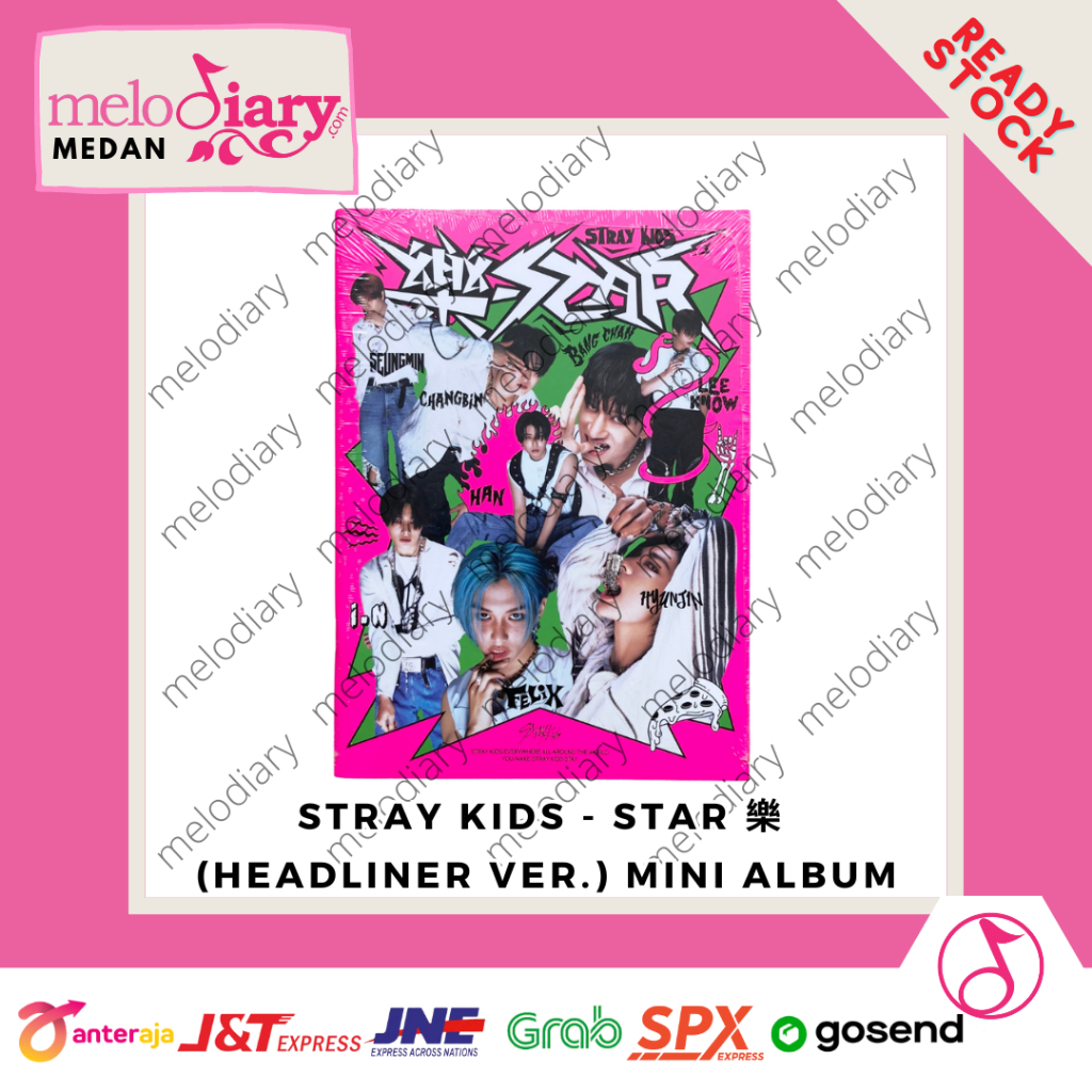 Jual Stray Kids - STAR 樂 (HEADLINER VER.) Mini Album [READYSTOCK ...