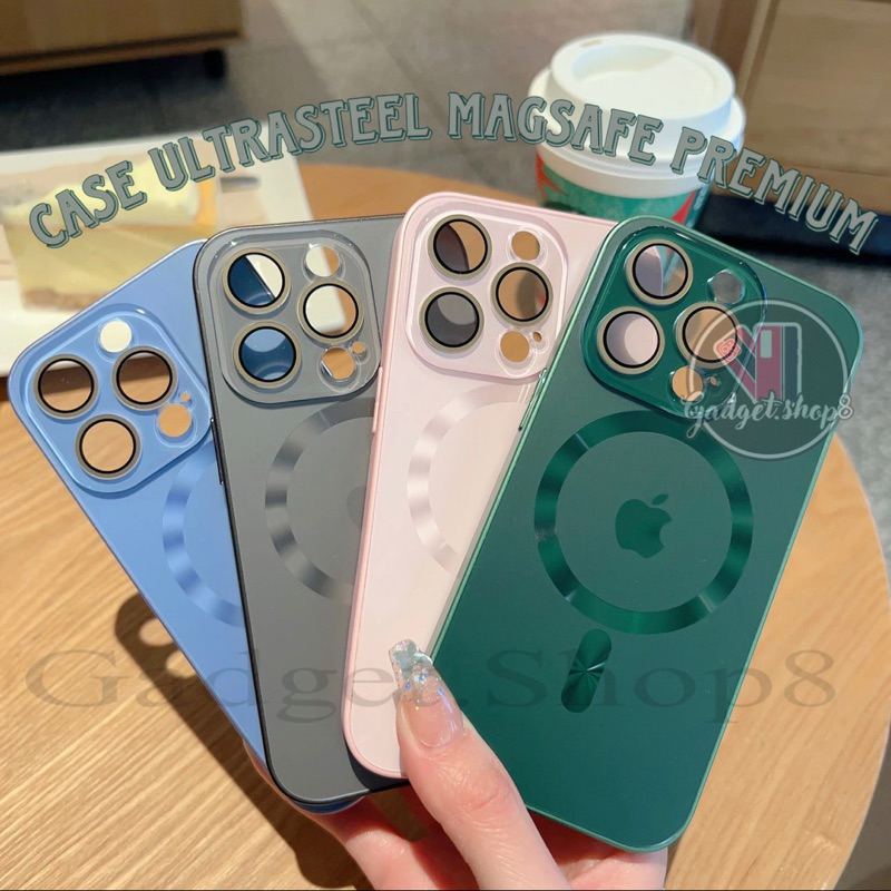 Jual NEW !! ULTRA STEEL MAGSAFE CASE IPHONE 11 12 13 14 15 PRO MAX 14 ...