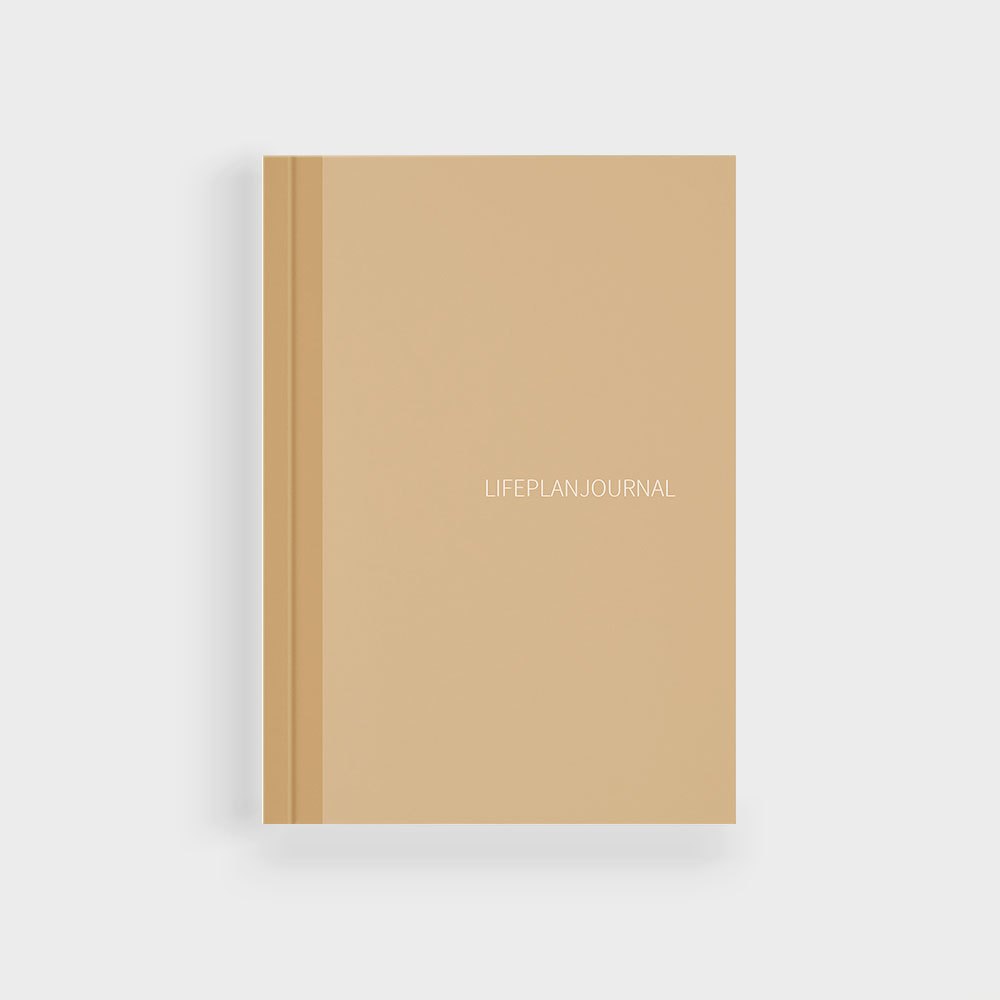 Jual Life Plan Journal - Plain Notebook/Blank Journal A6 + Free ...