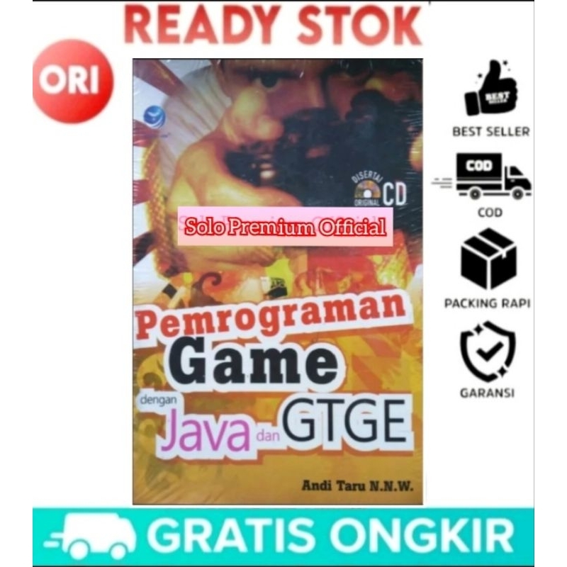 Jual Buku Pemrograman Game Dengan Java Dan GTGE Andi Taru ANDI | Shopee ...