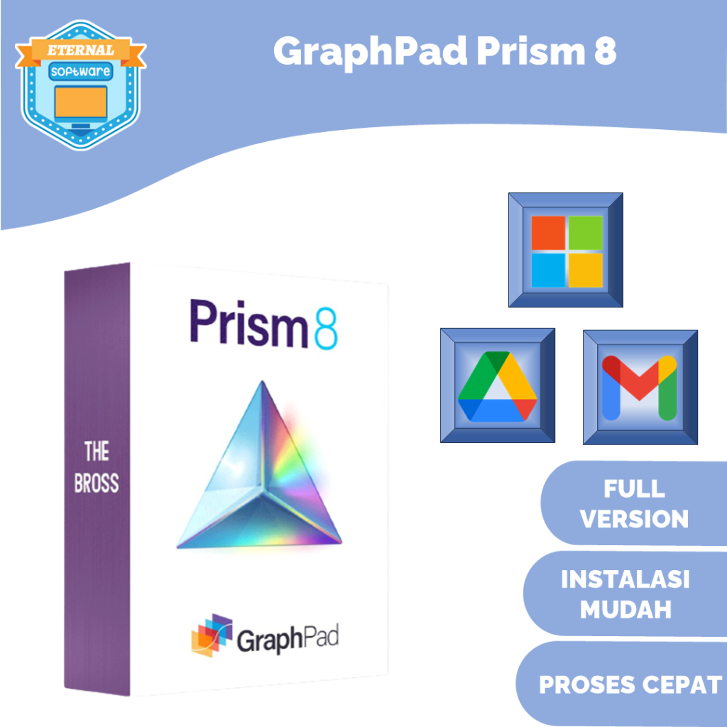 Jual Graphpad Prism 8 2022 Full Version No Trial Permanen Full Lisensi ...