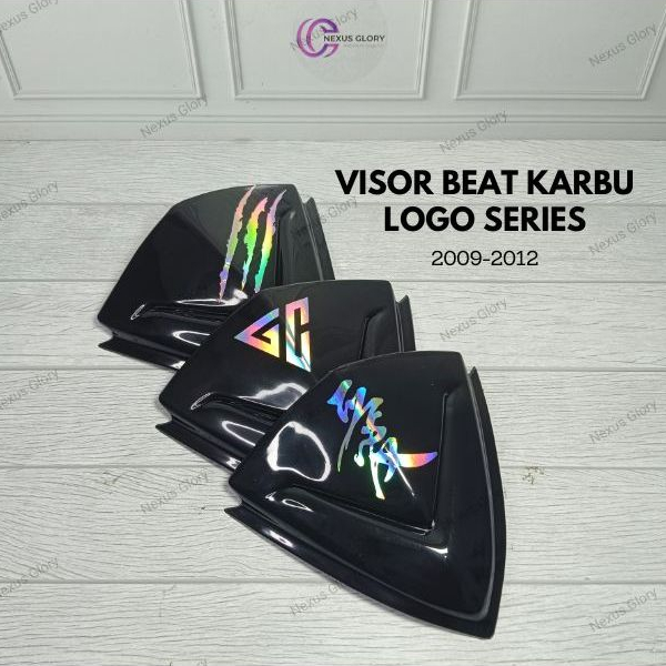 Jual VISOR BEAT KARBU LOGO SERIES VISOR MIO SOUL KARBU DENGAN STIKER ...