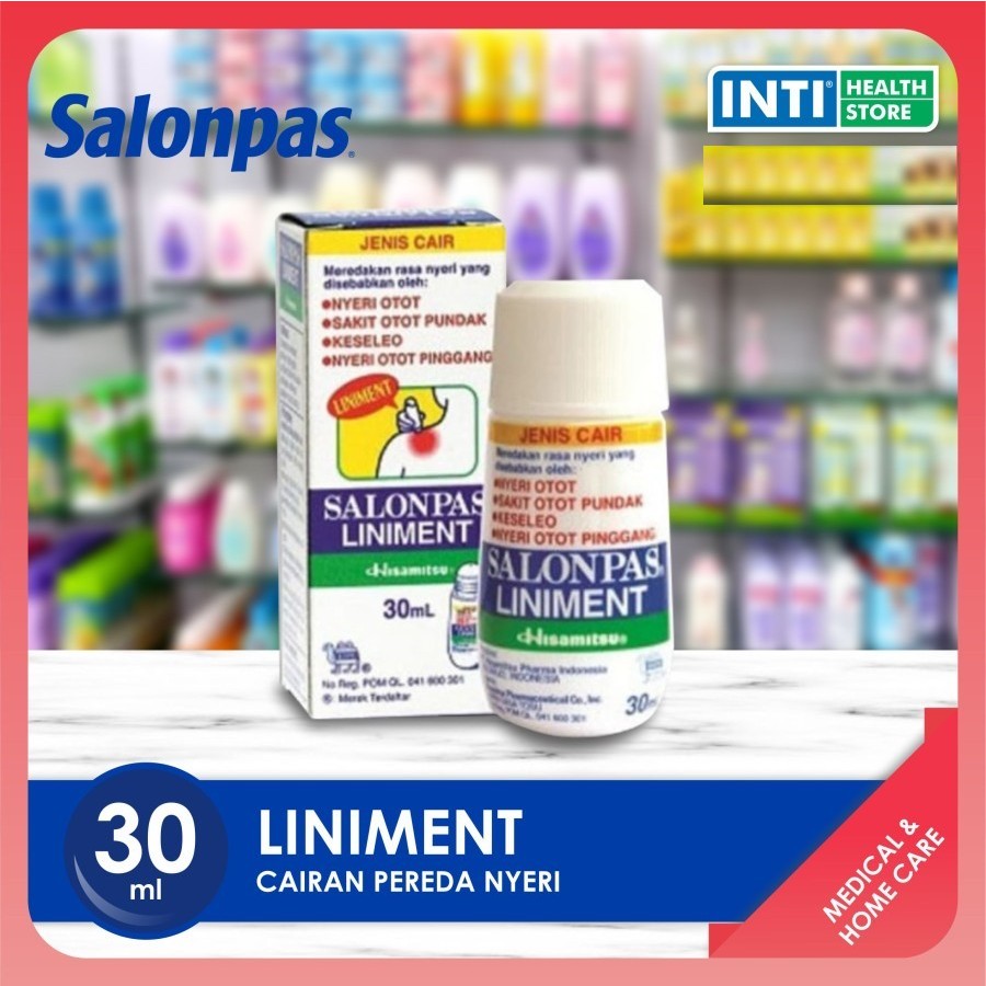 Jual Salonpas | Liniment | Cairan Pereda Nyeri 30ml /50ml | Shopee ...