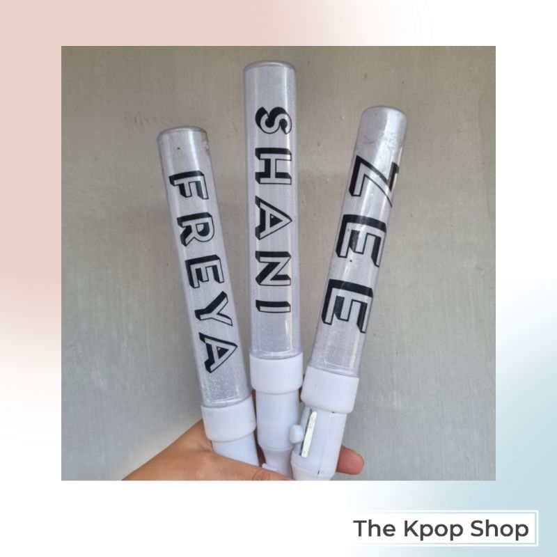 Jual JKT48 LIGHTSTICK NAMA (BISA CUSTOM) BYEON WOO SEOK LIGHTSTICK ...