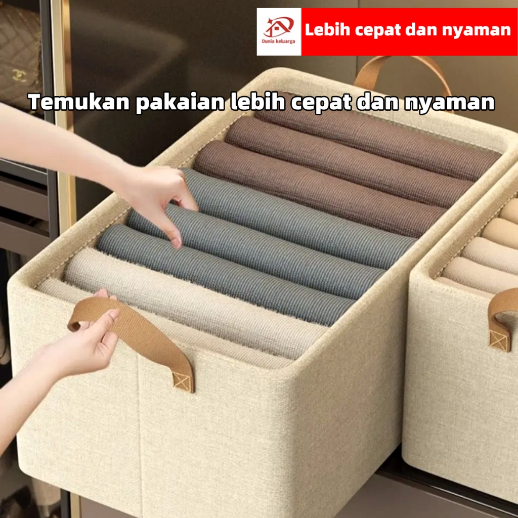Jual Lipat Besar baju Storage Box Serbaguna Jenis laci box storage ...