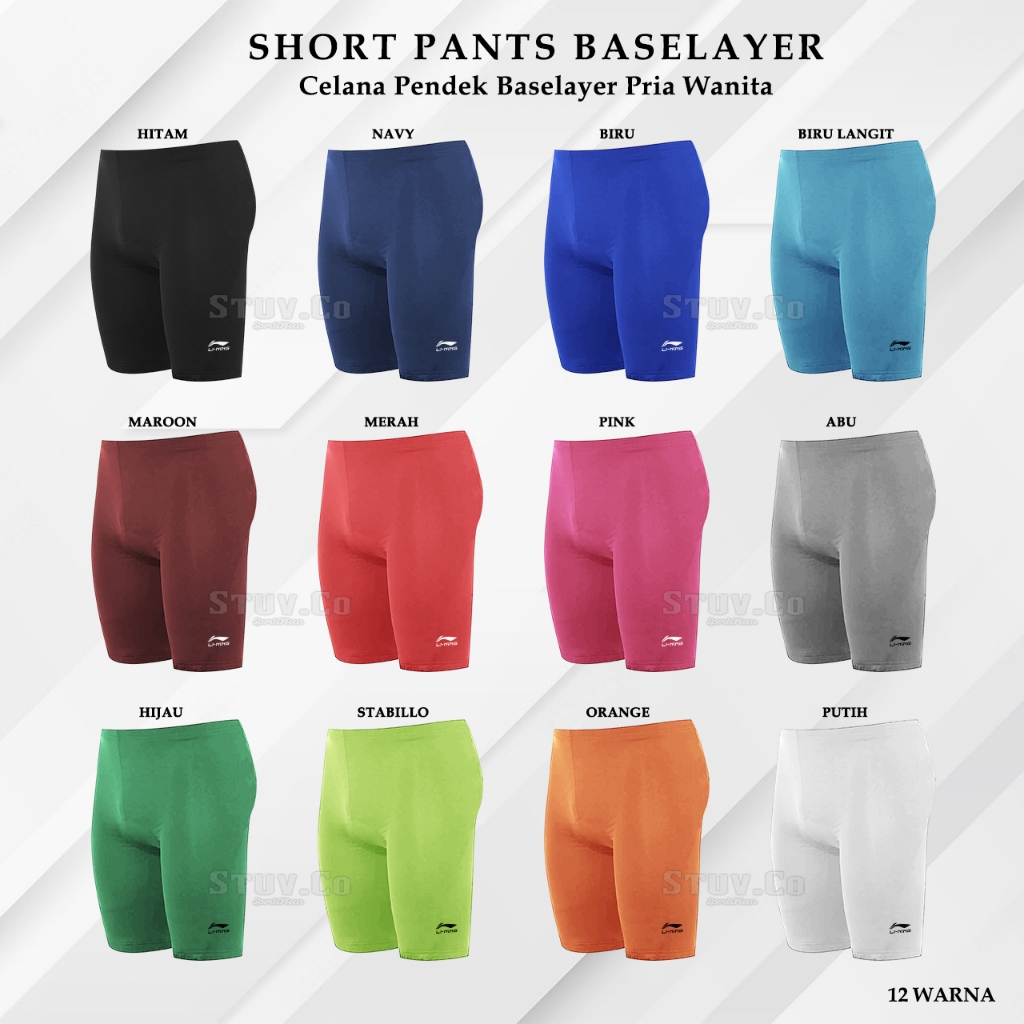 Jual CELANA MANSET BASELAYER PENDEK SHORTPANTS DALEMAN GYM RENANG FUTSAL FITNESS PRIA WANITA ...