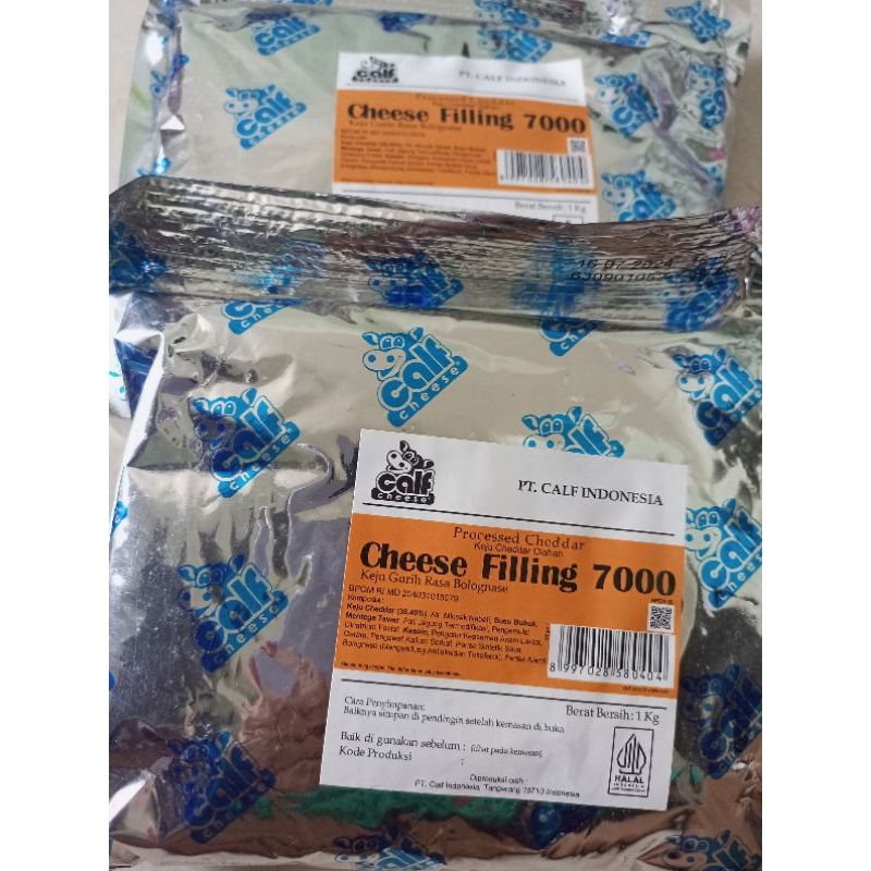 Jual calf cheese filling Savory 7000 1kg | Shopee Indonesia