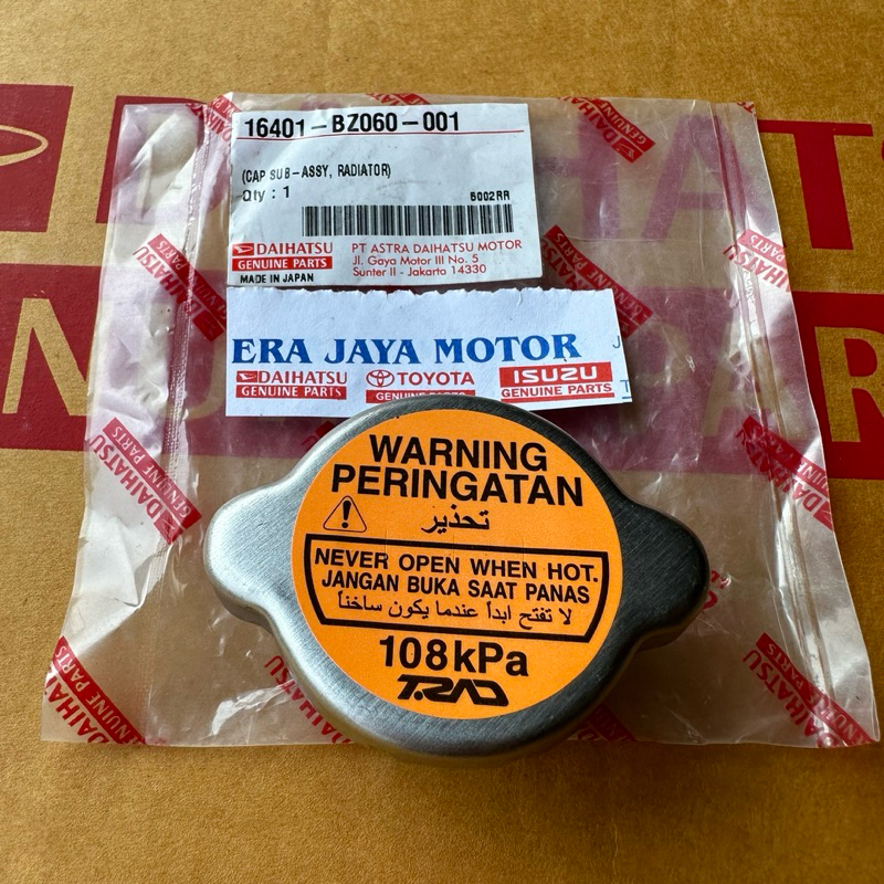 Jual tutup radiator ayla agya calya sigra original | Shopee Indonesia