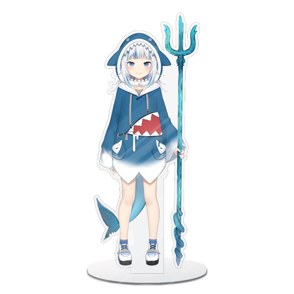 Jual Stand akrilik figure vtuber GAWR GURA standee 20cm - HOLOLIVE ...