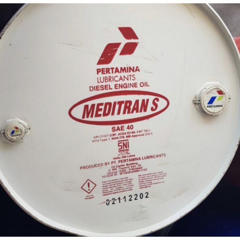 Jual Meditran S SAE 40 Isi 209Liter | Shopee Indonesia