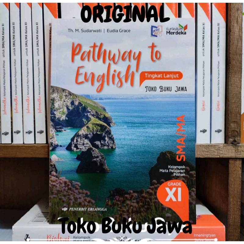 Jual Buku SMA Pathway to English Tingkat Lanjut Kelas XI XII 11 12 Erlangga Kurikulum Merdeka ...
