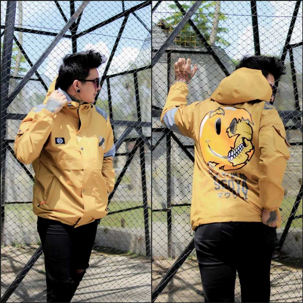 Jual Jaket Casual Nagoya - Jaket Parasut Pria Windbreakers Original ...