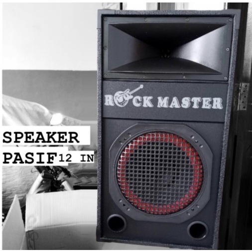 Jual SPEAKER PASIF 12 INCH PER PCS Rockmaster | Spiker pasip 12 in 300 wat speaker elsound full ...