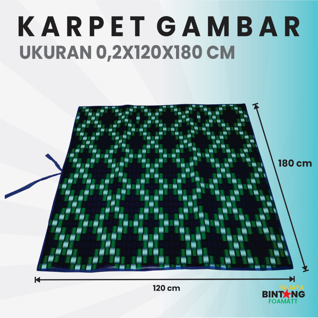 Jual KARPET SPONS Karakter tebal 2mm / Karpet Spon Motif Karakter ...