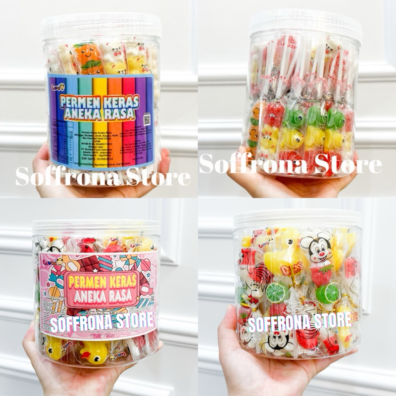 Jual luvmi permen lolipop aneka rasa gambar animal lucu permen aneka ...