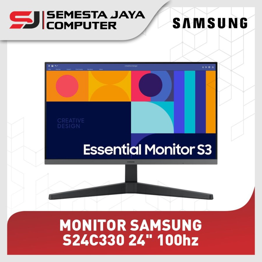 Jual SAMSUNG S24C330GA 24" 100hz FHD LS24C330GA Monitor | Shopee Indonesia