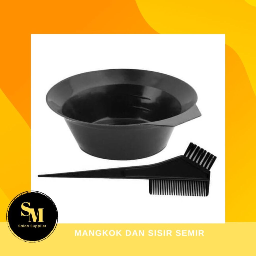 Jual Alat Semir Rambut - Mangkok Semir - Sisir Semir - Sarung Tangan ...