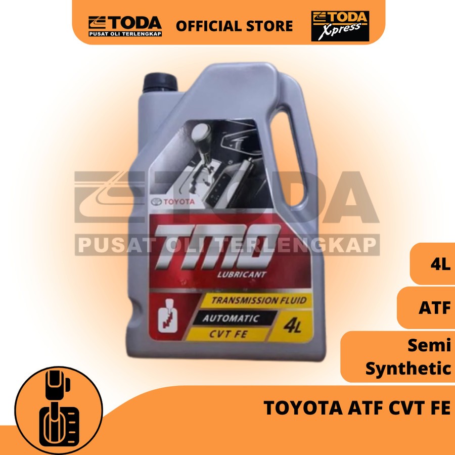 Jual Oli Transmisi Matic Toyota CVT FE 4L Original | Shopee Indonesia