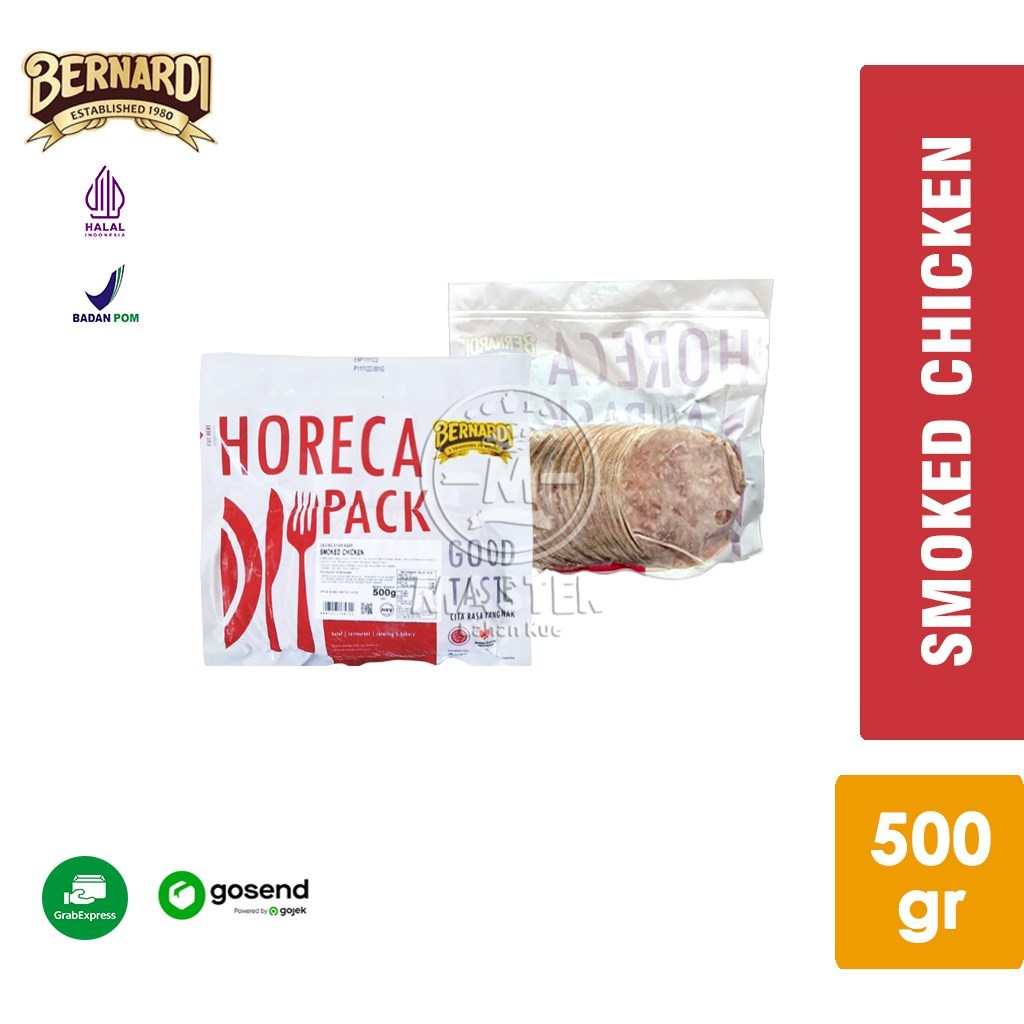 Jual Smoked Chicken Bulat Horeca Bernardi / Daging Ayam Asap 500gr ...