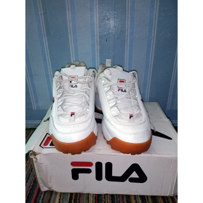 Jual Sepatu Fila Original Second/bekas | Shopee Indonesia