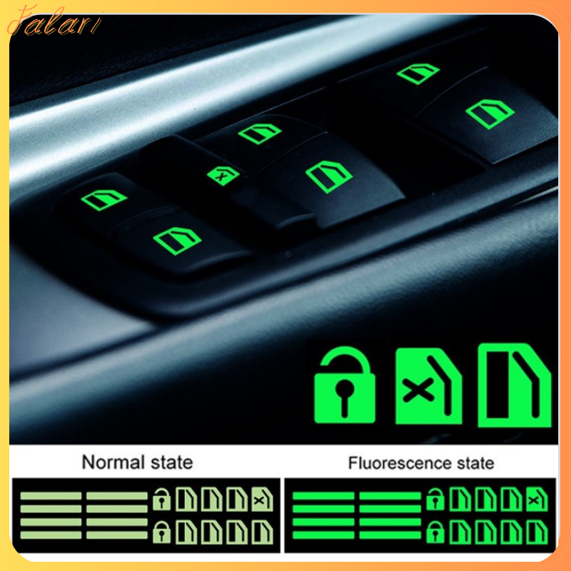 Jual Mobil Styling Saklar Jendela Luminous Stiker /Control Panel ...