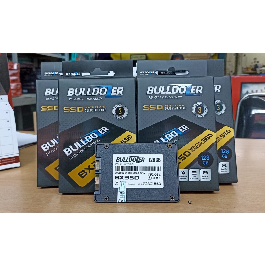 Jual SSD BULLDOZER 128GB Sata Garansi 3 Tahun | Shopee Indonesia