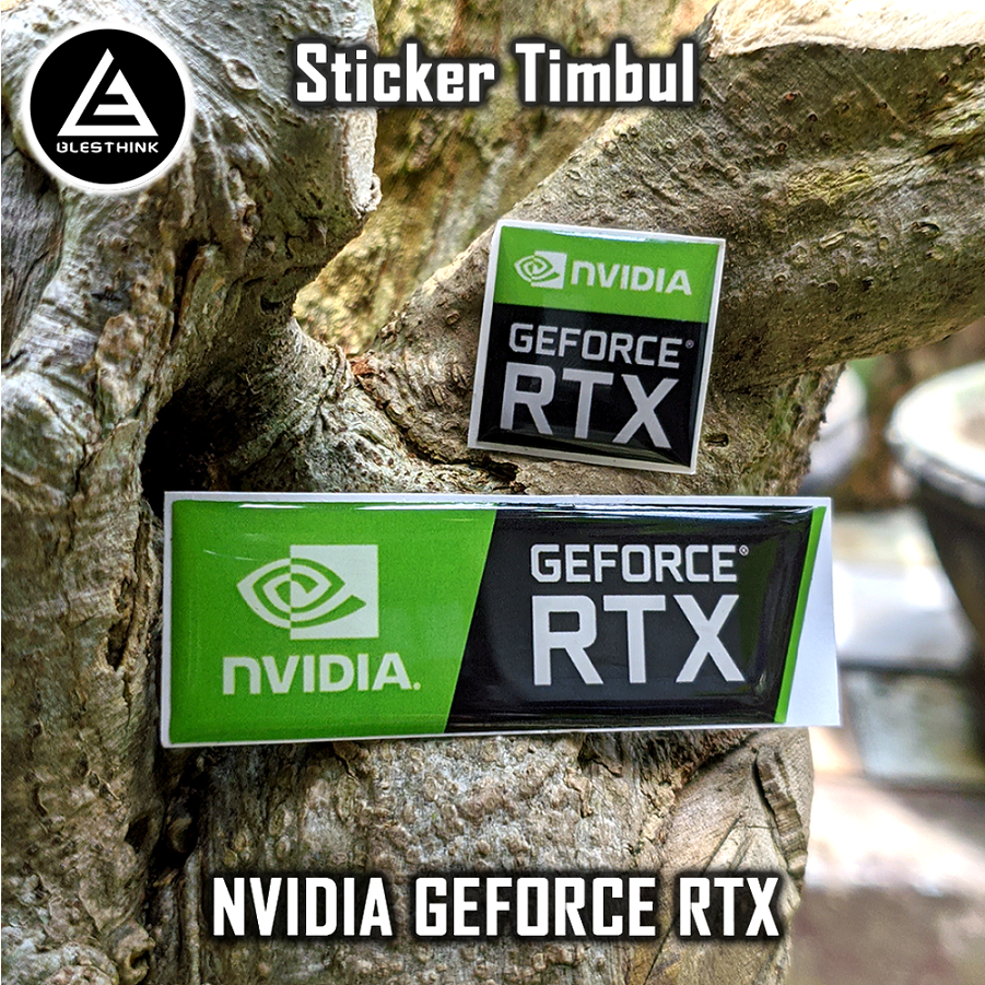 Jual Stiker Timbul Emblem Nvidia GeForce RTX | Shopee Indonesia