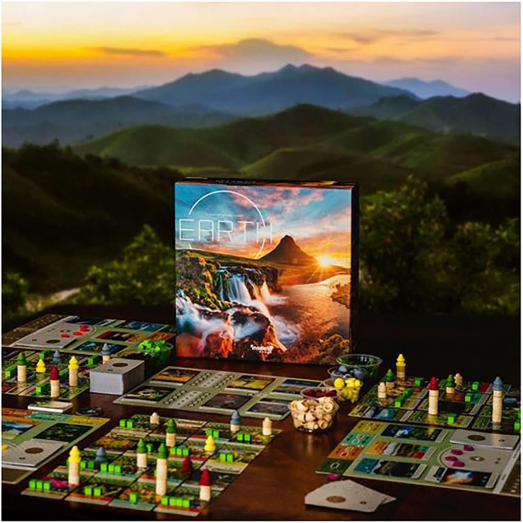 Jual Earth - Board Game/ Ecosystem Building/ Action Selecting/for 1 ...