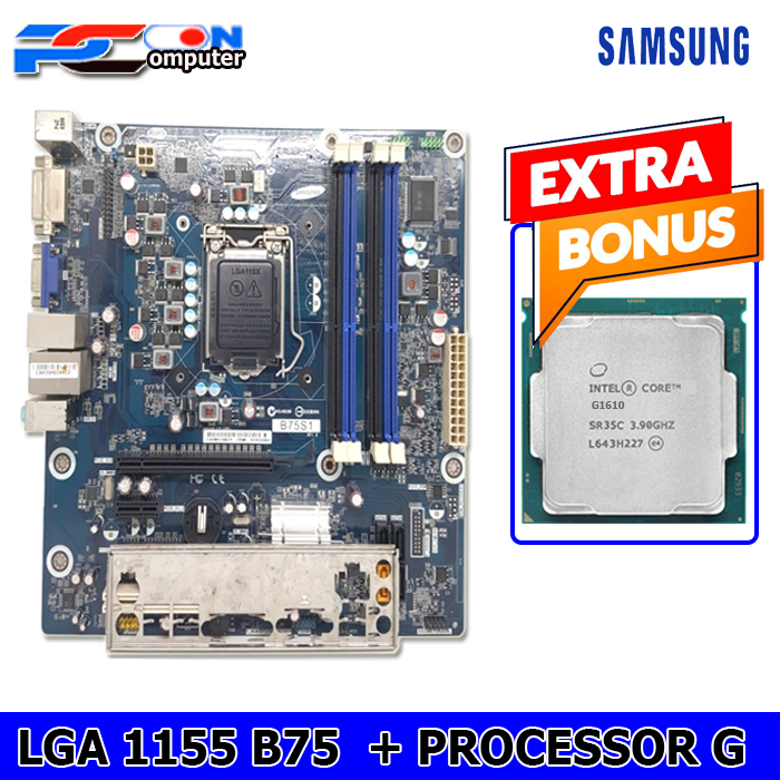Jual Mobo Motherboard Mainboard B75 ATX Socket LGA 1155 DDR3 | Shopee Indonesia