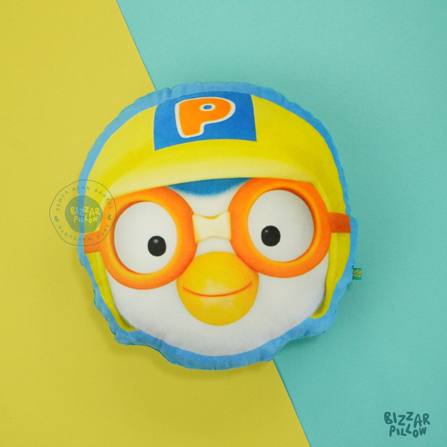Jual Bizzarpillow Bantal Kepala Kartun Size S - Cocomelon | Doraemon ...