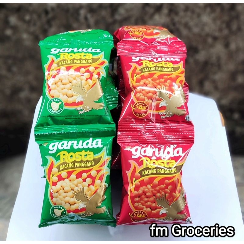 Jual Garuda Rosta Kacang panggang 11 gram isi 10 pcs | Shopee Indonesia
