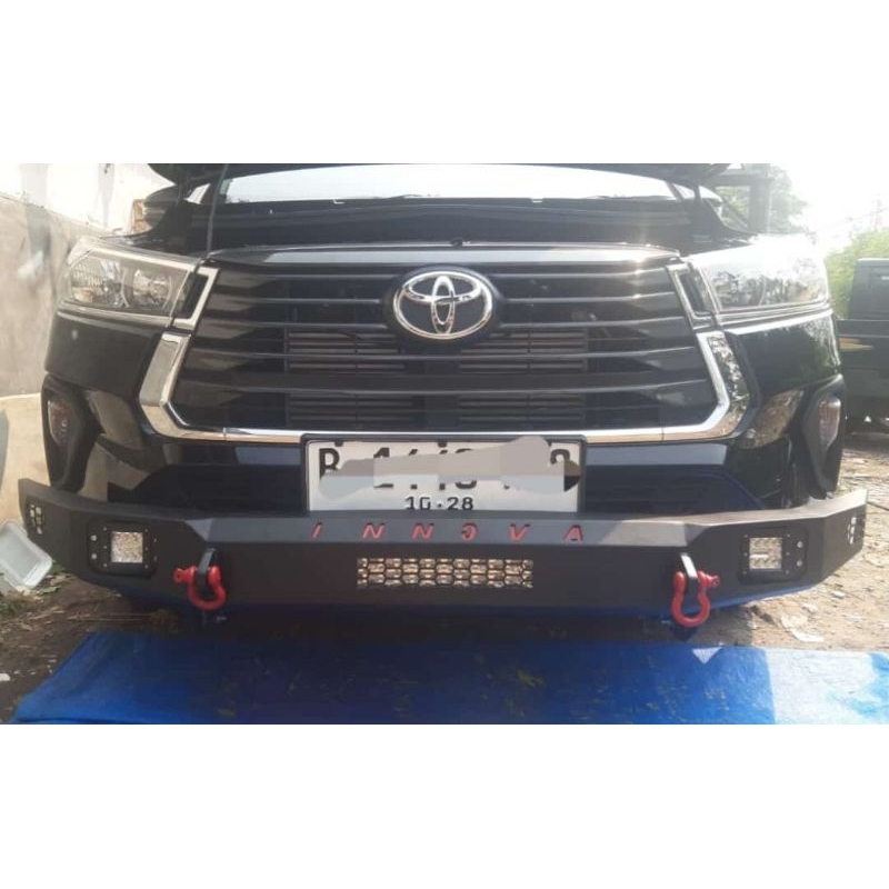 Jual Paket Tanduk Depan Custom Belakang Overland Innova Reborn | Shopee ...