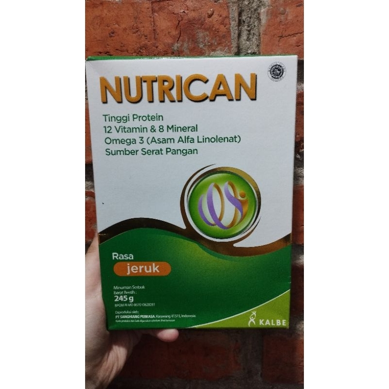 Jual Nutrican Strawberry/Jeruk/Pisang 245gr Susu Pasien Kanker Susu Nutrisi Tinggi | Shopee ...