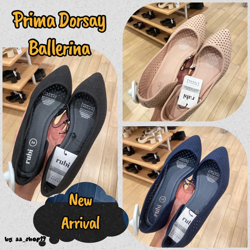 Jual FLAT RUBI- PRIMA DORSAY BALLERINA | Shopee Indonesia